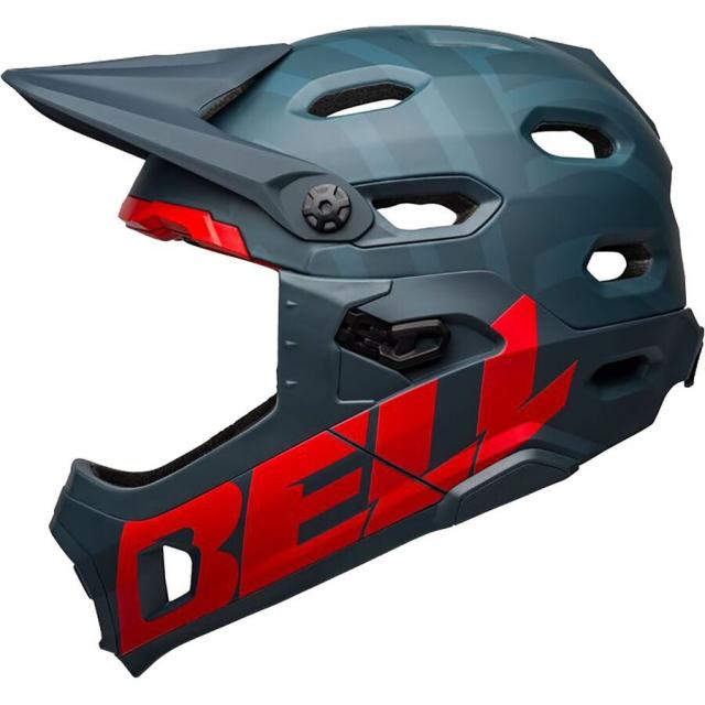 (取寄) ベル スーパー DH ミプス ヘルメット Bell Super DH Mips Helmet Matte Blue/Crimson