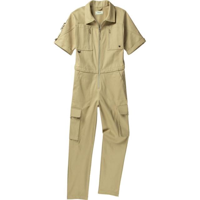 (取寄) ワンダリー レディース ジュニパー キャンプ ジャンプスーツ - ウィメンズ Wondery women Juniper Camp Jumpsuit - Women's Sand