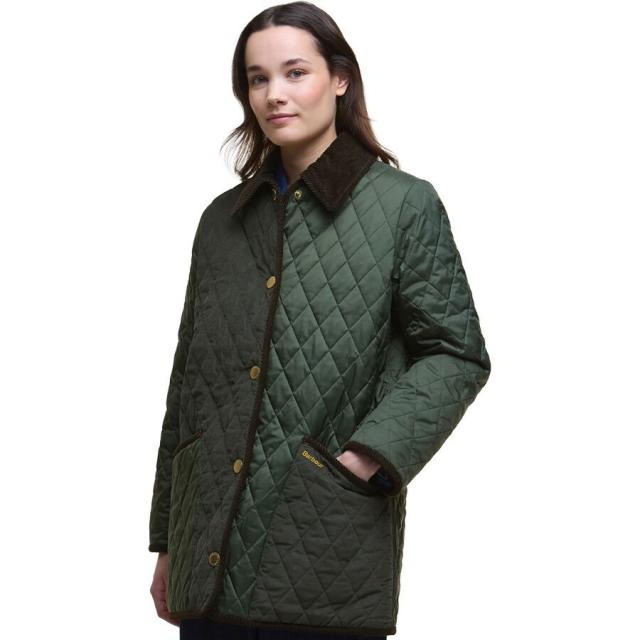 (取寄) バブアー レディース メリル キルテッド ジャケット - ウィメンズ Barbour women Meryl Quilted Jacket - Women's Olive/Ancient Tartan