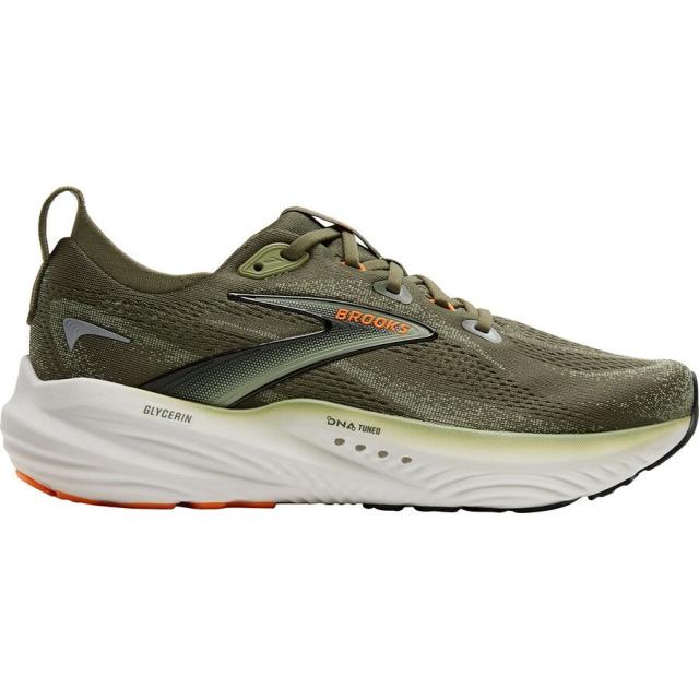 (取寄) ブルックス メンズ グリセリン 22 シューズ - メンズ Brooks men Glycerin 22 Shoe - Men's Dusty Olive/Tea/Orange