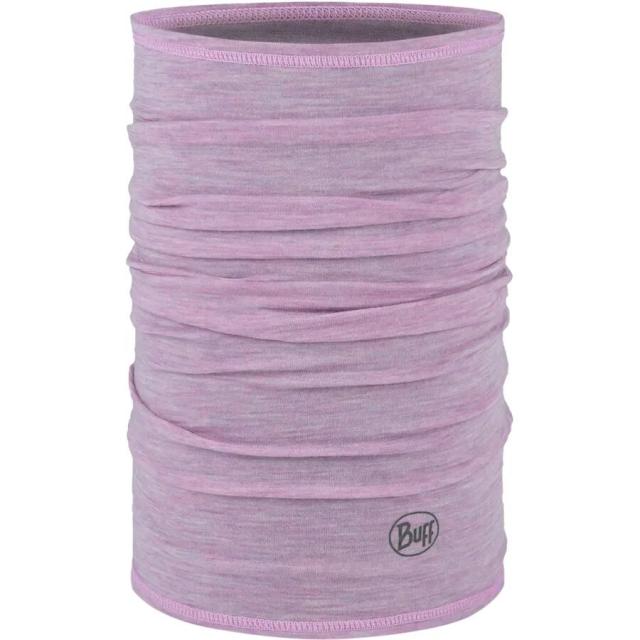 (取寄) バフ ライトウェイト メリノ ウール マルチファンクショナル ヘッドウェア Buff Lightweight Merino Wool Multifunctional Headwear Solid Pansy