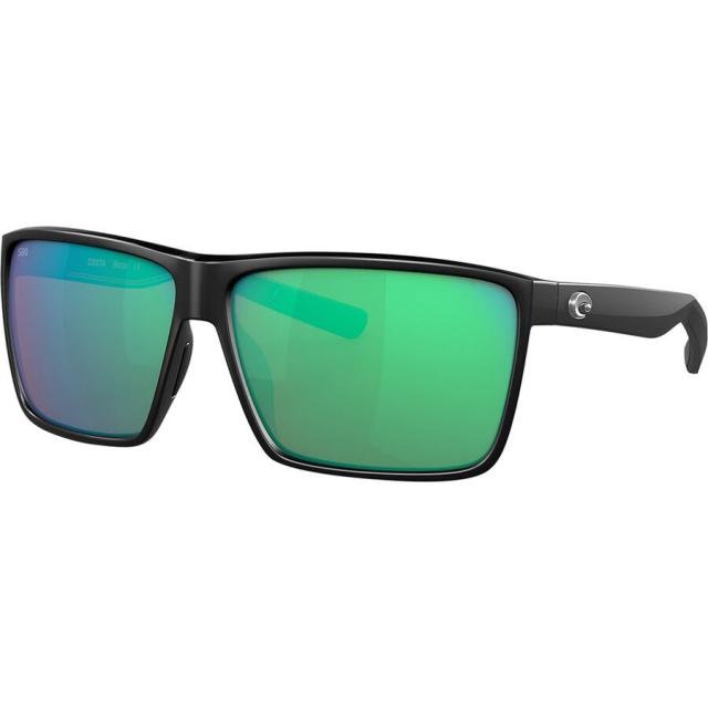 (取寄) コスタ リンコン 580G ポーラライズド サングラス Costa Rincon 580G Polarized Sunglasses Black Green Mirror