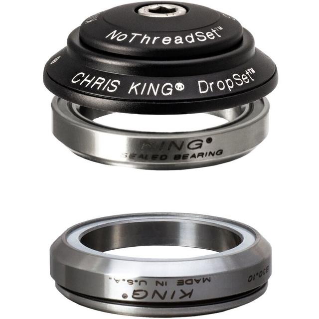 (取寄) クリスキング ドロップセット 4 ヘッドセット Chris King Dropset 4 Headset Matte Jet