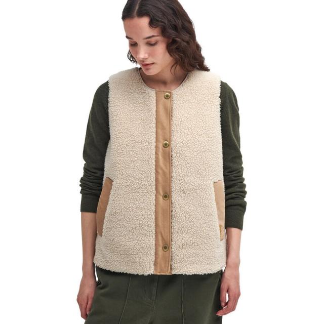 (取寄) バブアー レディース ダルシー ライナー ベスト - ウィメンズ Barbour women Dulsie Liner Vest - Women's Ecru/Ancient