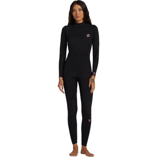 (取寄) ビラボン レディース 3/2MM フォイル バック-ジップ ウェットスーツ - ウィメンズ Billabong women 3/2mm Foil Back-Zip Wetsuit - Women's Black