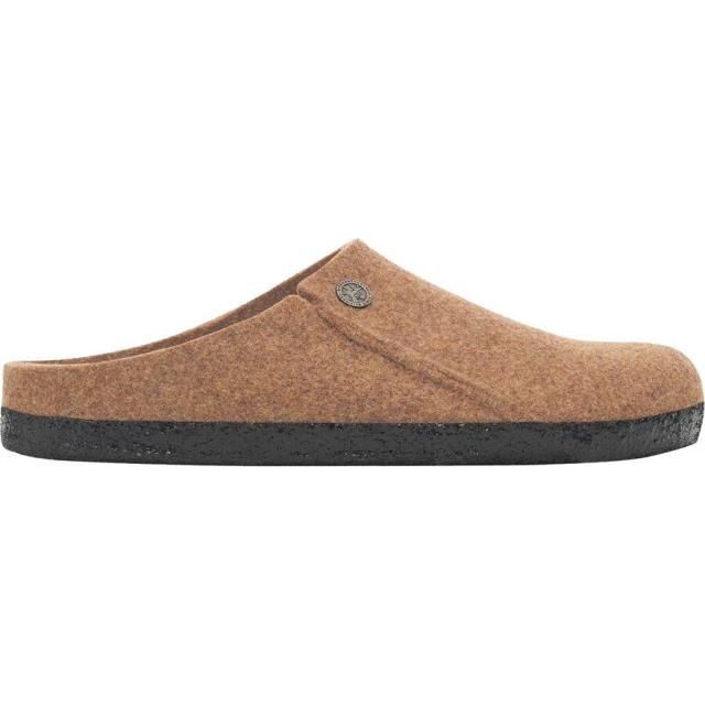 (取寄) ビルケンシュトック レディース ツェルマット シアリング ライン ナロー スリッパ - ウィメンズ Birkenstock women Zermatt Shearling Lined Narrow Slipper - Women's Toffee/Natural Wool Shearling