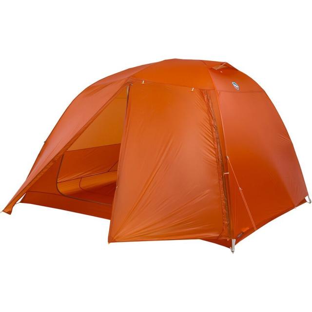 (取寄) ビッグアグネス コッパー シュプール UL5 テント: 5-パーソン 3-シーズン Big Agnes Copper Spur UL5 Tent: 5-Person 3-Season Tangelo