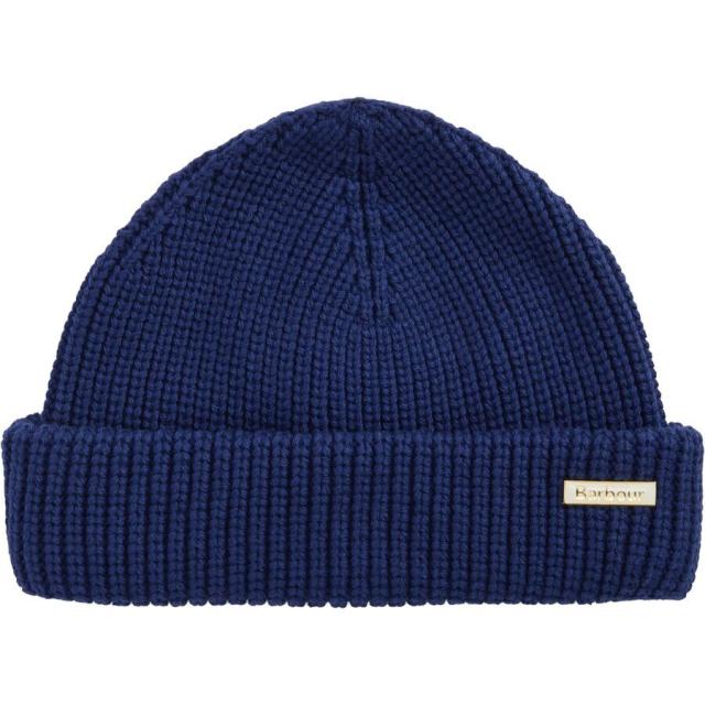 (取寄) バブアー ビーニー ハット Barbour Mosely Beanie Hat Inky Blue