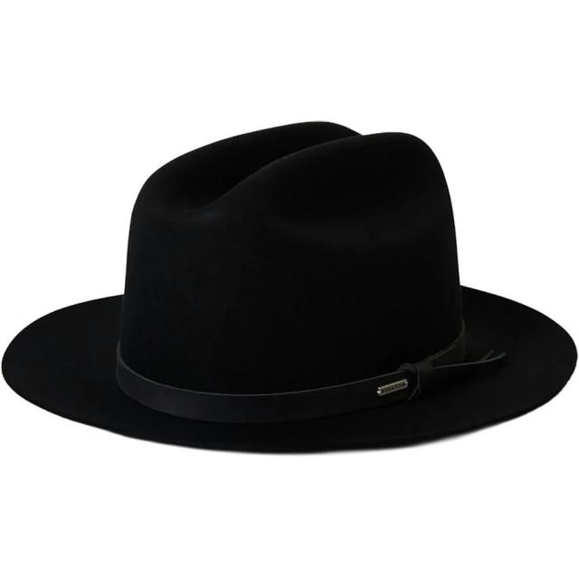 (取寄) ブリクストン ヒッチ ランチ フェドラ Brixton Hitch Ranch Fedora Black/Black