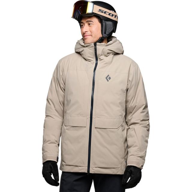 (取寄) ブラックダイヤモンド メンズ ファクター インサレーテッド パーカー - メンズ  men Factor Insulated Parka - Men's Moonstone