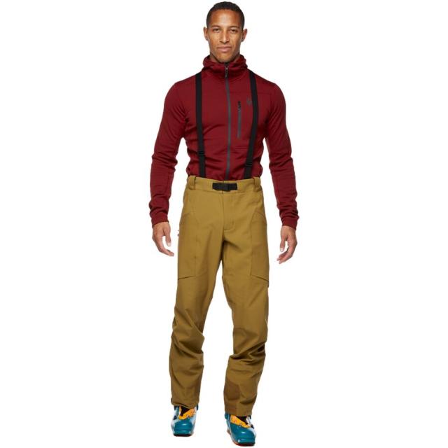 (取寄) ブラックダイヤモンド メンズ ドーン パトロール ソフトシェル パンツ - メンズ  men Dawn Patrol Softshell Pant - Men's Dark Curry