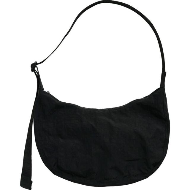 (取寄) バグー ミディアム ナイロン クレセント バッグ BAGGU Medium Nylon Crescent Bag Black3