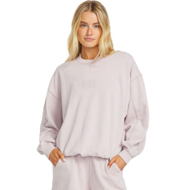 (取寄) ビラボン レディース ソー ティピカル ケンダル クルー スウェットシャツ - ウィメンズ Billabong women So Typical Kendal Crew Sweatshirt - Women's Haze