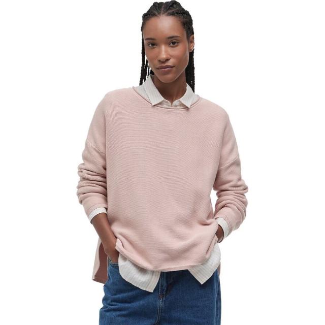 (取寄) バブアー レディース マリン ニット ジャンパー - ウィメンズ Barbour women Marine Knitted Jumper - Women's Primrose Pink