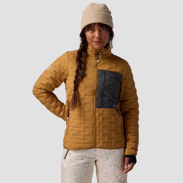 (取寄) バックカントリー レディース プリマロフト バッフル ストレッチ - ウィメンズ Backcountry women Peale Primaloft Stitch-Free Baffle Stretch Jacket - Women's Bistre