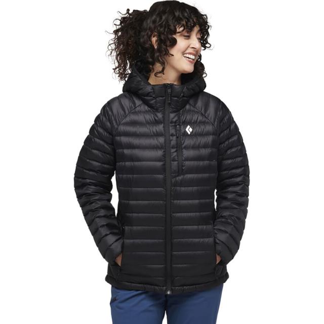 (取寄) ブラックダイヤモンド レディース アプローチ ダウン フーデット ジャケット - ウィメンズ  women Approach Down Hooded Jacket - Women's Black