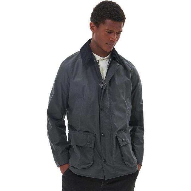 (取寄) バブアー メンズ アシュビー ワックス ジャケット - メンズ Barbour men Ashby Wax Jacket - Men's Grey/Classic