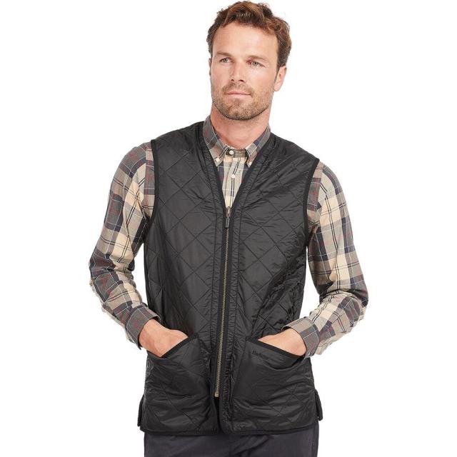 (取寄) バブアー メンズ ポーラーキルト ウェストコート ジップ-イン ライナー ベスト - メンズ Barbour men Polarquilt Waistcoat Zip-In Liner Vest - Men's Black