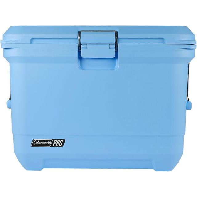 (取寄) コールマン プロ 55-クォート ホイールド ハード クーラー Coleman Pro 55-Quart Wheeled Hard Cooler Blue Sky