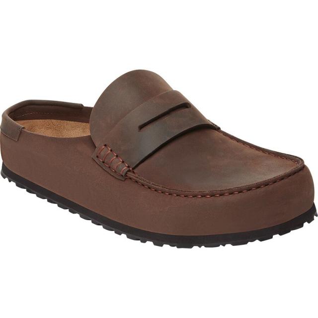 (取寄) ビルケンシュトック メンズ ネイプルズ ワップ ボールド グリップ シューズ - メンズ Birkenstock men Naples Wrapped Bold Grip Shoe - Men's Habana Oiled Leather