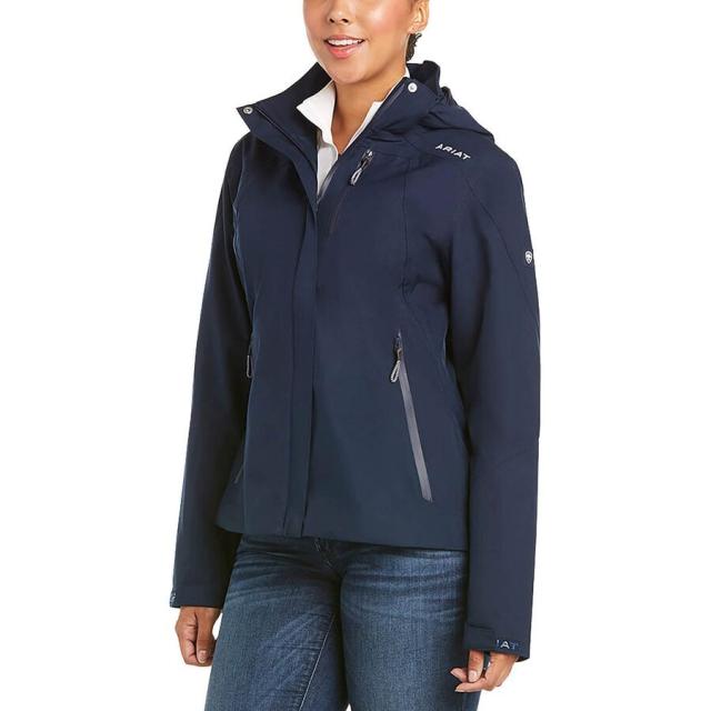 (取寄) アリアット レディース コースタル ウォータープルーフ ジャケット - ウィメンズ Ariat women Coastal Waterproof Jacket - Women's Navy