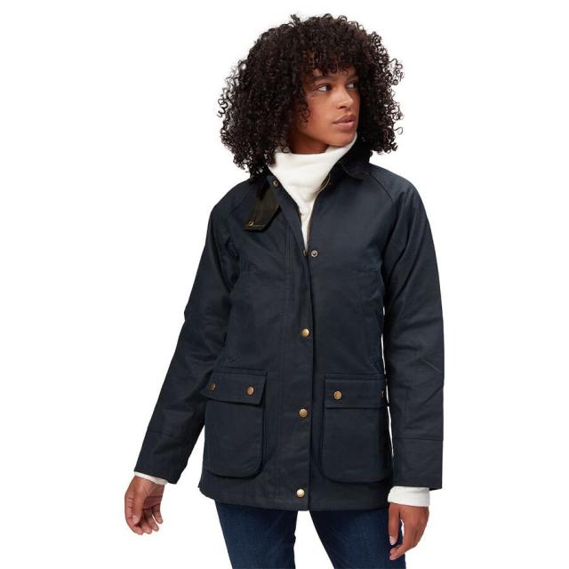 (取寄) バブアー レディース エーコン ワックス ジャケット - ウィメンズ Barbour women Acorn Wax Jacket - Women's Navy