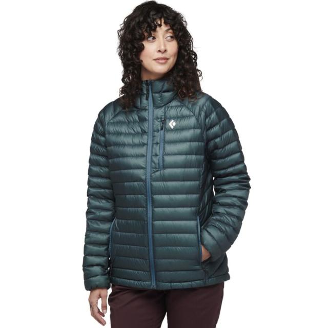 (取寄) ブラックダイヤモンド レディース アプローチ ダウン フーデット ジャケット - ウィメンズ  women Approach Down Hooded Jacket - Women's Creek Blue