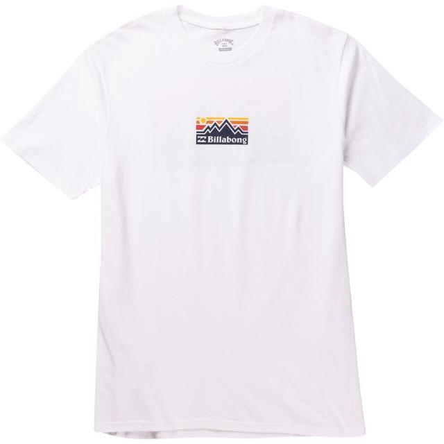 (取寄) ビラボン メンズ サンダウン サミッツ T-シャツ - メンズ Billabong men Sundown Summits T-Shirt - Men's White
