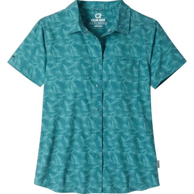 (取寄) クラブライドアパレル レディース バンダラ スプラッシュ プレイド ジャージ - ウィメンズ Club Ride Apparel women Bandara Splash Plaid Jersey - Women's Mallard Palm