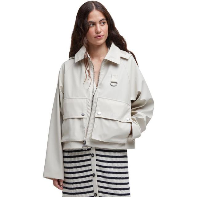 (取寄) バブアー レディース ジュン シャワープルーフ ジャケット - ウィメンズ Barbour women June Showerproof Jacket - Women's Blanc