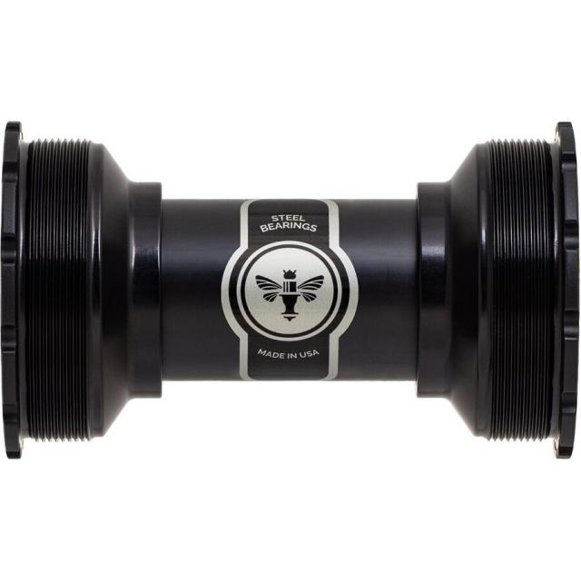 (取寄) クリスキング スレッドフィット T47-24i ボトム ブラケット Chris King ThreadFit T47-24i Bottom Bracket Matte Jet