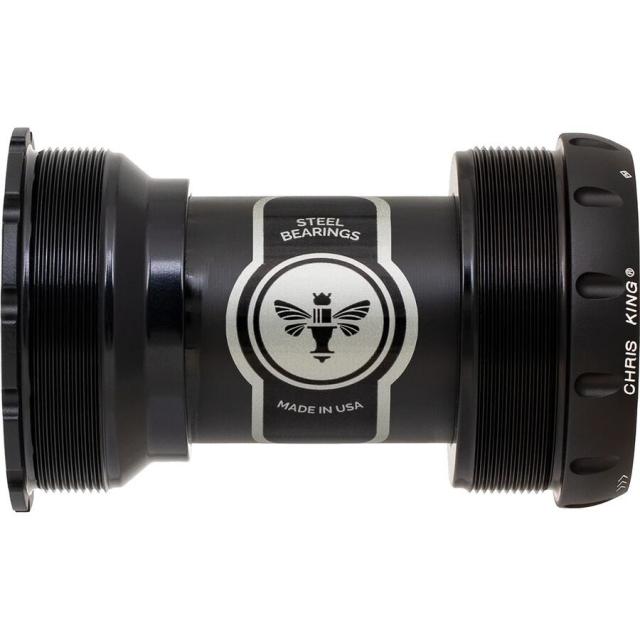 (取寄) クリスキング スレッドフィット T47A-30 ボトム ブラケット - セラミック Chris King ThreadFit T47A-30 Bottom Bracket - Ceramic Matte Black