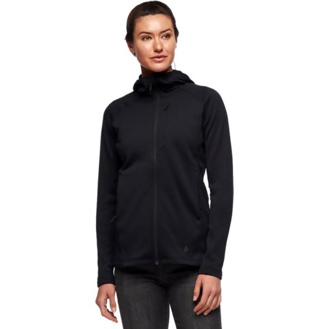 (取寄) ブラックダイヤモンド レディース ファクター フリース パーカー - ウィメンズ  women Factor Fleece Hoodie - Women's Black