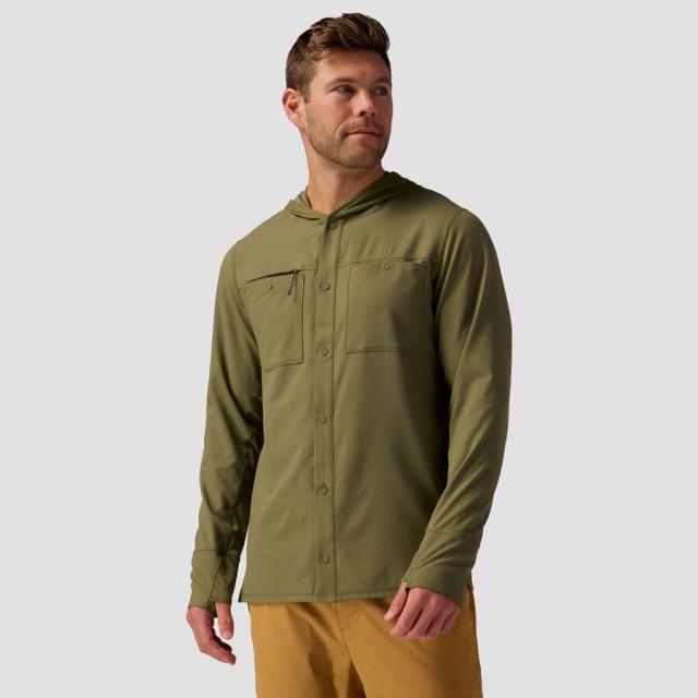 (取寄) バックカントリー メンズ ハイブリット タホ サン パーカー - メンズ Backcountry men Hybrid Tahoe Sun Hoodie - Men's Kalamata