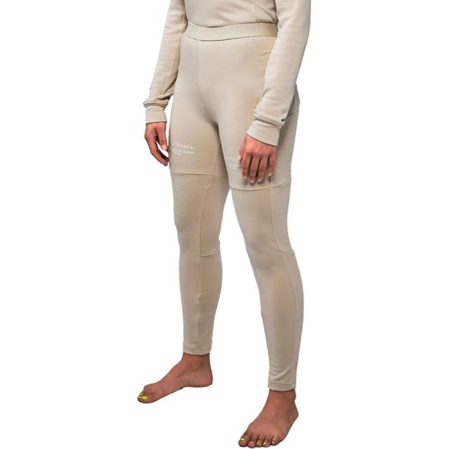 (取寄) ホワイトスペース レディース メリノ ベース レイヤー パンツ - ウィメンズ WHITESPACE women Merino Base Layer Pant - Women's Peyote Cream