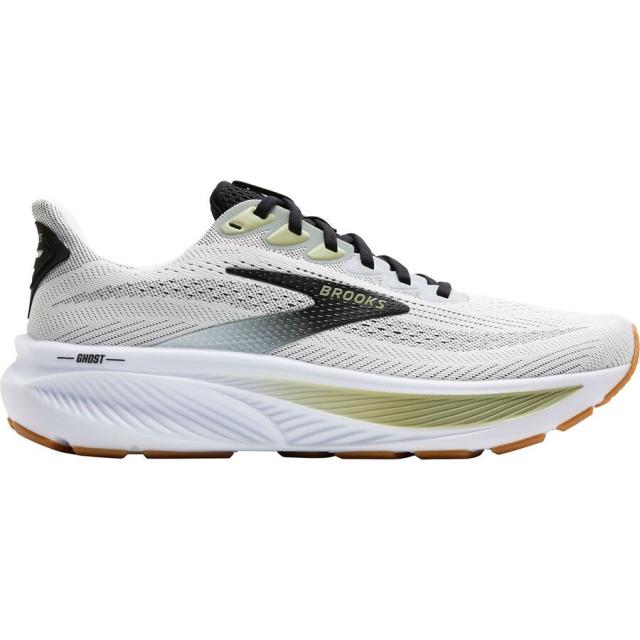 (取寄) ブルックス メンズ ゴースト 17 ランニング シューズ - メンズ Brooks men Ghost 17 Running Shoe - Men's White/Black/Tea