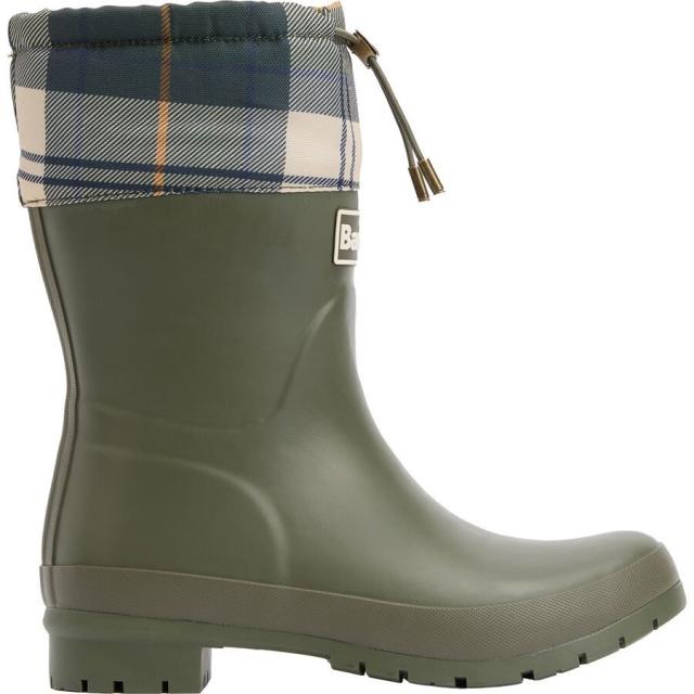 (取寄) バブアー レディース ミッド ウェリー - ウィメンズ Barbour women Mowbray Mid Welly - Women's Olive/Ancient Tartan