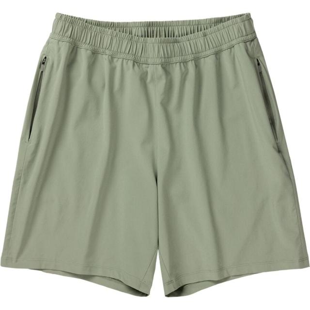 (取寄) ビヨンドヨガ メンズ ピボタル パフォーマンス ショート - メンズ Beyond Yoga men Pivotal Performance Short - Men's Grey Sage