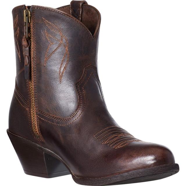 (取寄) アリアット レディース ダーリン ウェスタン ブーティ - ウィメンズ Ariat women Darlin Western Bootie - Women's Sassy Brown