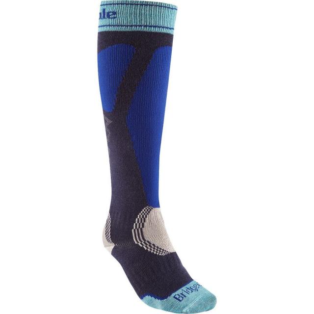 (取寄) ブリッジデール レディース スキー イージー オン メリノ エンデュランス ソックス - ウィメンズ Bridgedale women Ski Easy On Merino Endurance Sock - Women's Navy/