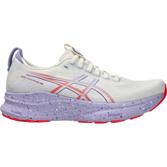 (取寄) アシックス レディース ゲル-カヤノ 32 トーキョー ランニング シューズ - ウィメンズ Asics women Gel-Kayano 32 Tokyo Running Shoe - Women's Cream/Edo Purple