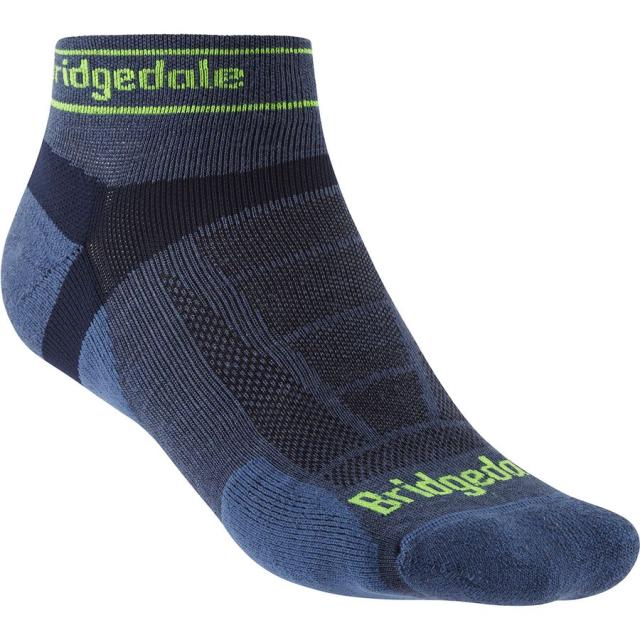 (取寄) ブリッジデール トレイル ラン ウルトラライト T2 メリノ パフォーマンス アンクル ソック Bridgedale Trail Run Ultralight T2 Merino Performance Ankle Sock Blue