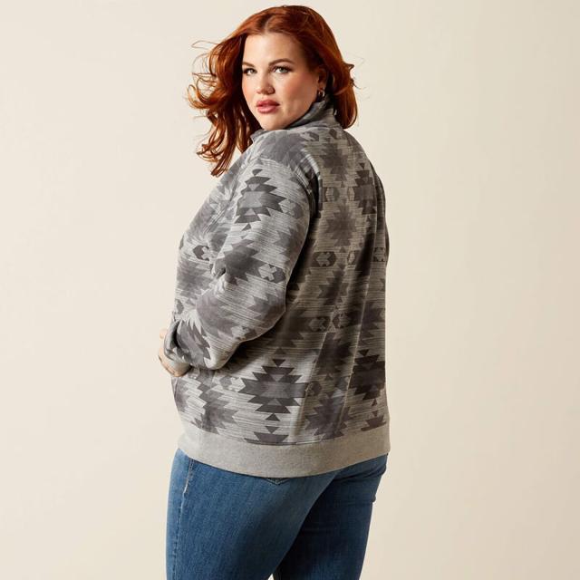 (取寄) アリアット レディース シエナ 1/2-ジップ スウェットシャツ - ウィメンズ Ariat women Sienna 1/2-Zip Sweatshirt - Women's Marble Southwest