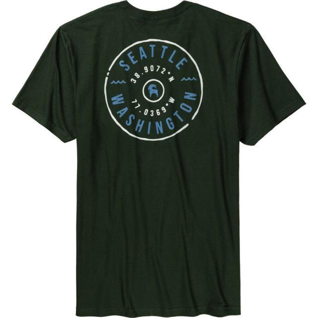 (取寄) バックカントリー メンズ シアトル ツリー T-シャツ - メンズ Backcountry men Seattle Tree T-Shirt - Men's Forest Green