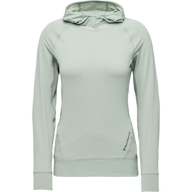 (取寄) ブラックダイヤモンド レディース アルペングロー フーデット ロングスリーブ シャツ - ウィメンズ  women Alpenglow Hooded Long-Sleeve Shirt - Women's Agave