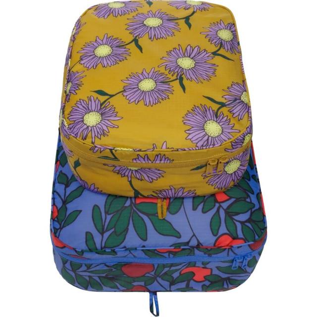 (取寄) バグー ラージ パッキング キューブ セット BAGGU Large Packing Cube Set Night Orchard
