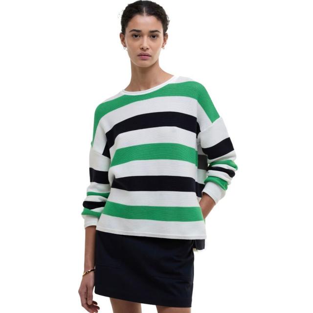 (取寄) バブアー レディース マリン ストライプ ニット ジャンパー - ウィメンズ Barbour women Marine Stripe Knitted Jumper - Women's Multi Stripe