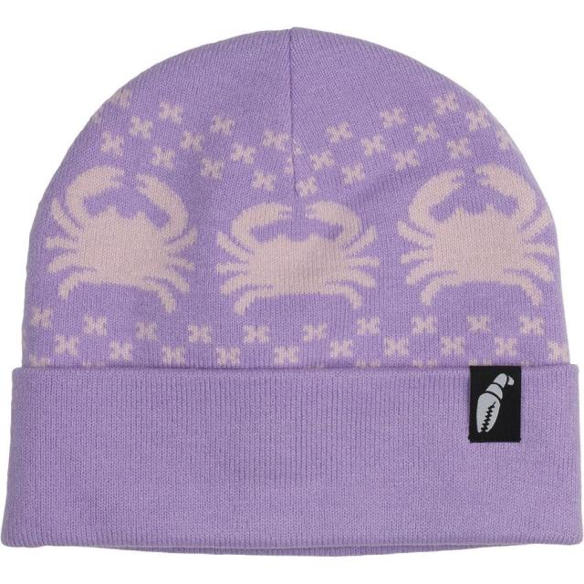 (取寄) クラブグラブ ビーニー Crab Grab Nordicrab Beanie Pastel Purple and Pink