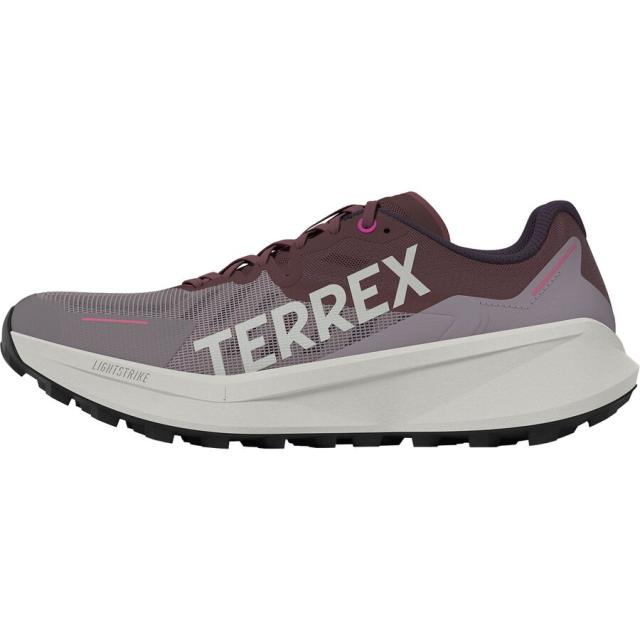 (取寄) アディダステレックス レディース テレックス アグラヴィック 3 トレイル ランニング シューズ - ウィメンズ Adidas TERREX women Terrex Agravic 3 Trail Running Shoe - Women's Preloved Fig/Grey One/Pink Fusion