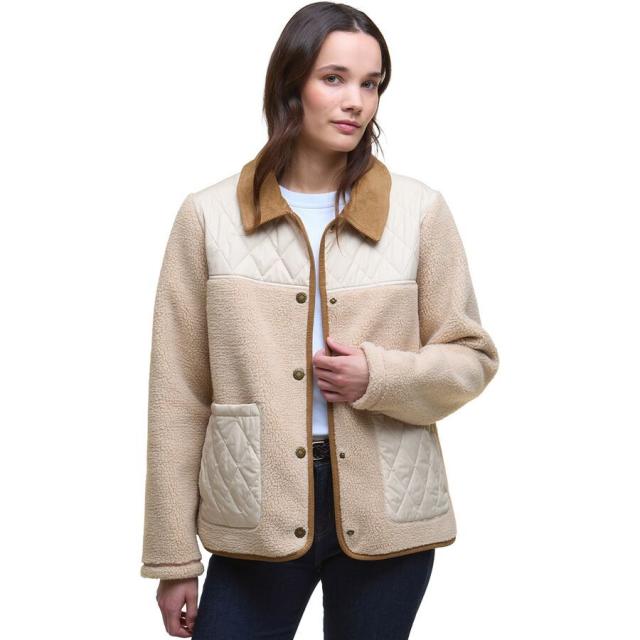 (取寄) バブアー レディース ローレル フリース ジャケット - ウィメンズ Barbour women Laurel Fleece Jacket - Women's Natural/Blanc